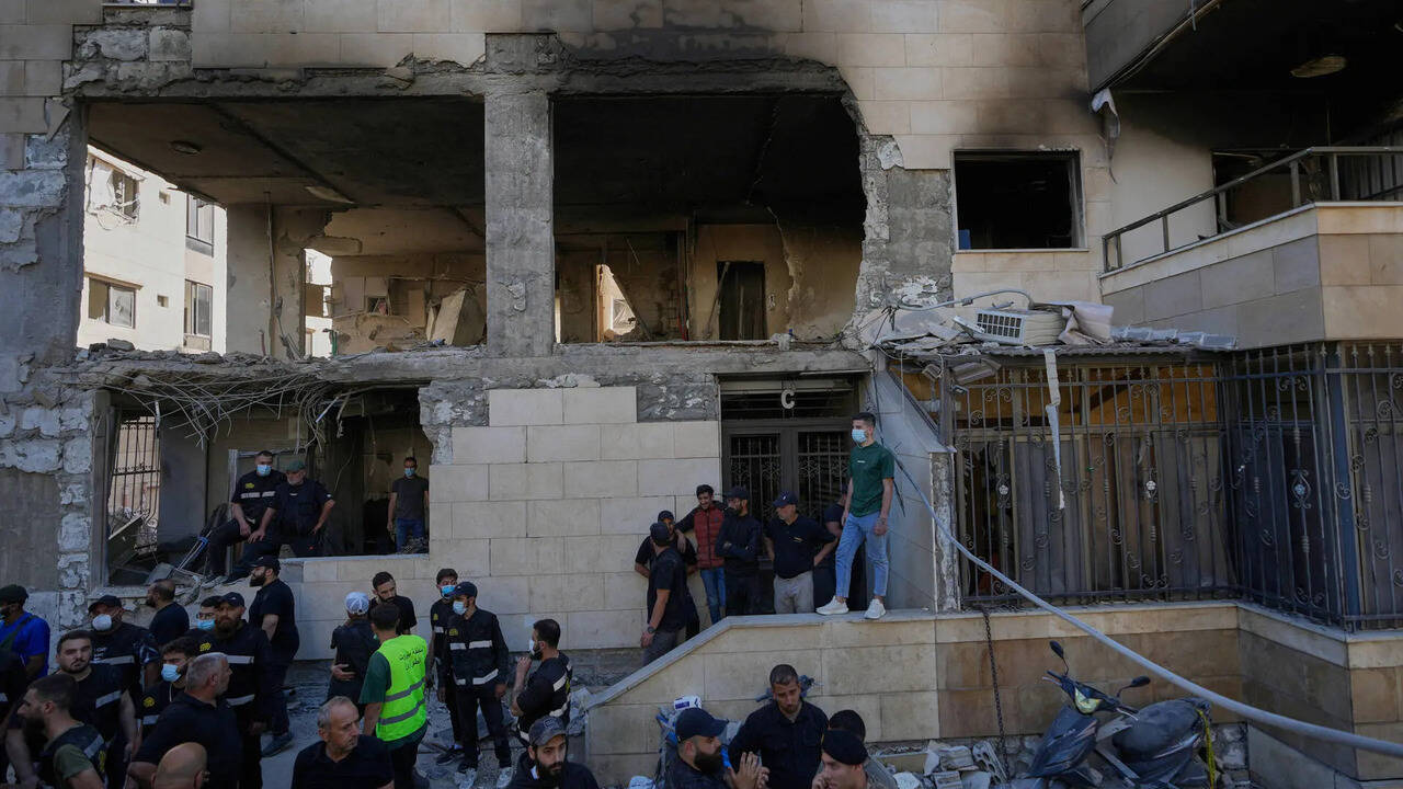 Israeli airstrikes target southern Beirut amid Lebanon-Israel negotiations