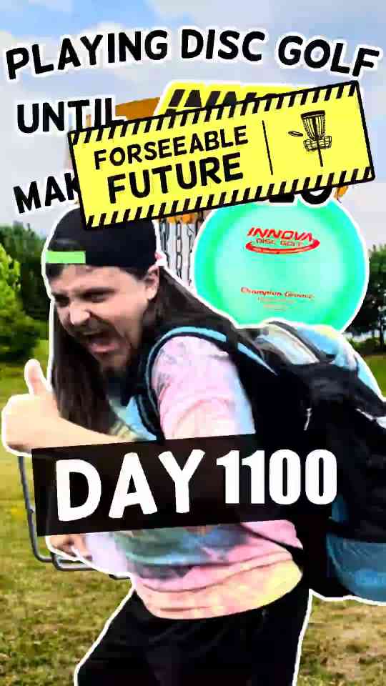 Why this 1100 day disc golf streak is inspiring players