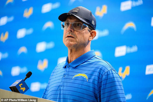 Justin Herbert's coach reveals reaction to QB skipping practice to join ...