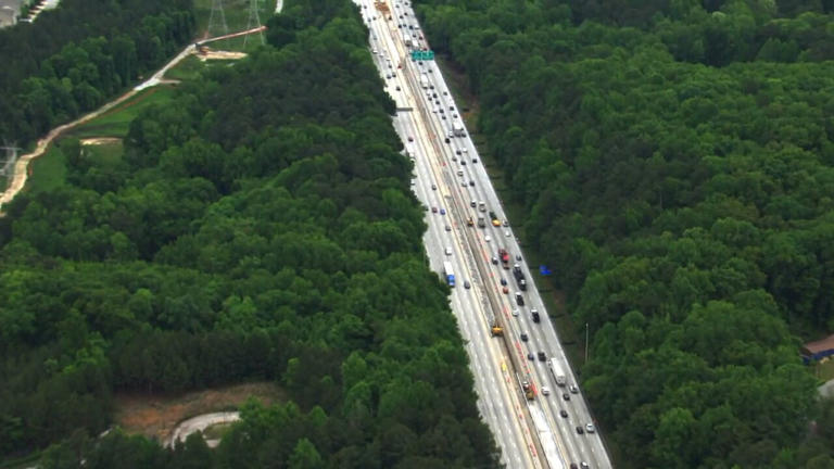 I-285 lanes to shut down again for weekend in Fulton County