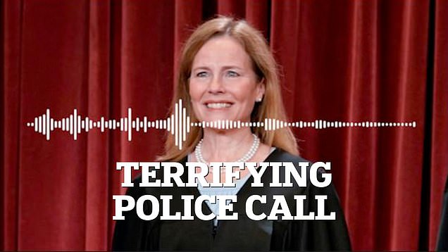 911 call reveals moment cops rush to Amy Coney Barrett's home