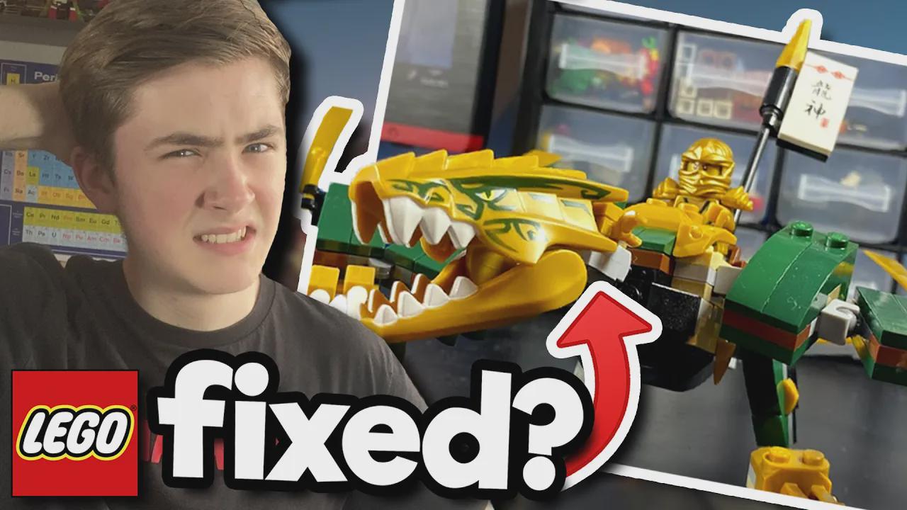 Fixing terrible Ninjago sets