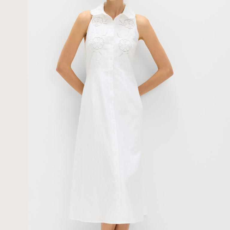 Out of heatwave outfit ideas? Zara Tindall's Broderie Anglaise dress is ...