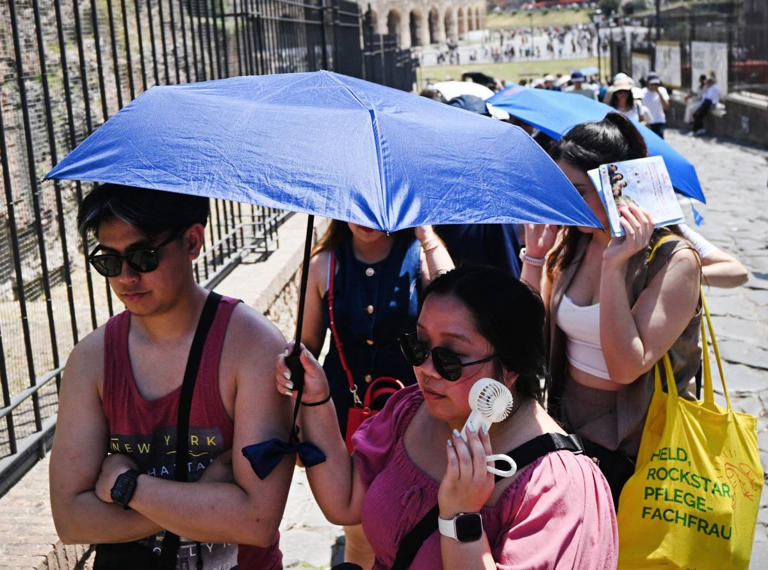 Italy declares red heatwave alert for Rome, four other cities