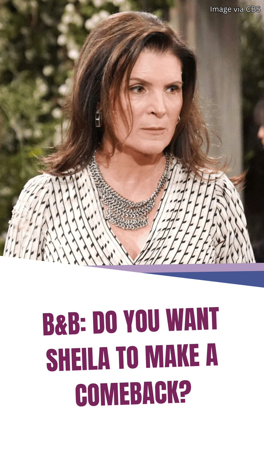 B&B: Do you want Sheila to make a comeback?
