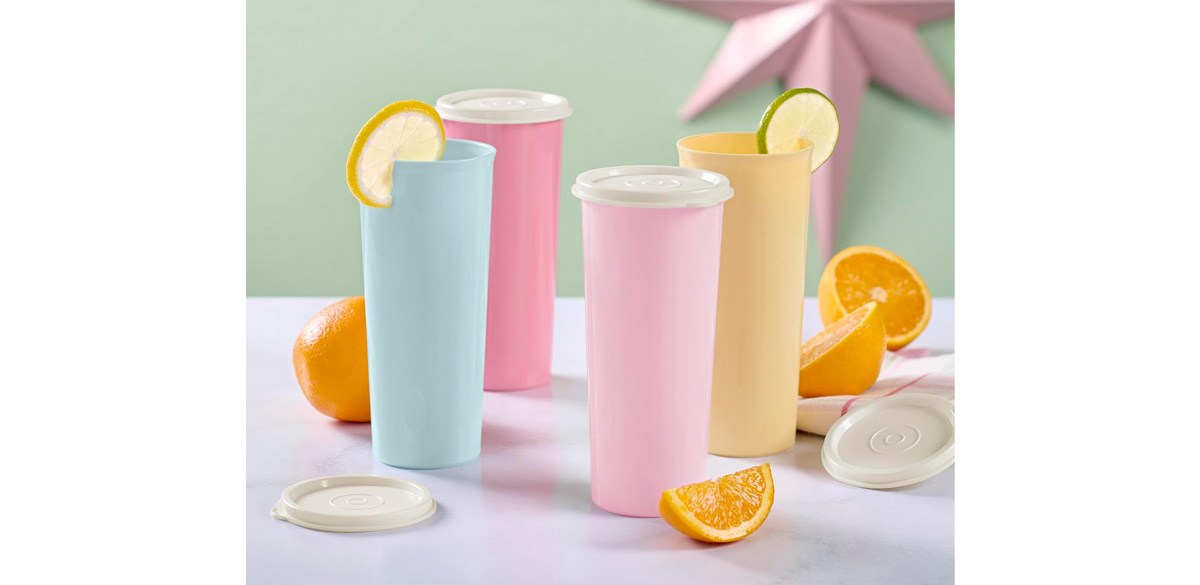 This vintage-inspired Tupperware is perfect for summer