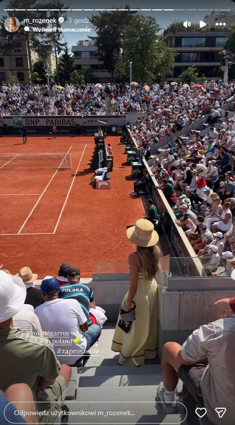 Małgorzata Rozenek-Majdan kibicowała na Roland Garros. "Nigdy nie byłam ...