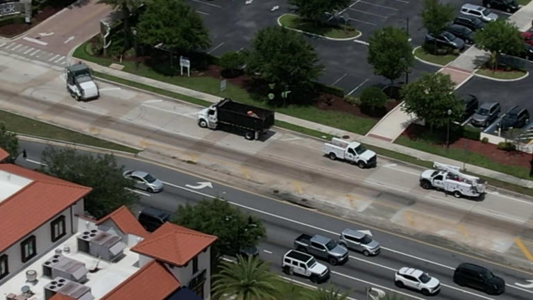 Cleanup underway after fluid spill on North Orlando Avenue