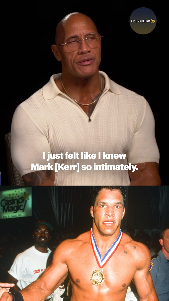 Dwayne Johnson on portraying UFC legend Mark Kerr