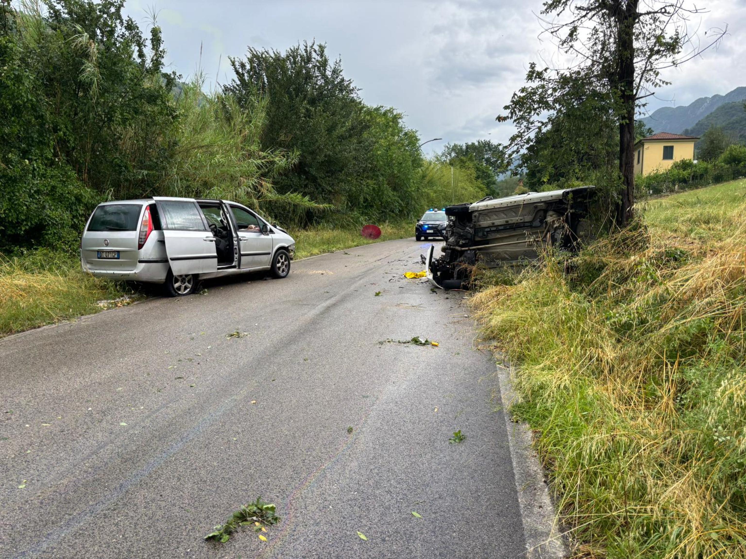 Scontro frontale in Ciociaria, morta una donna ed un ferito grave