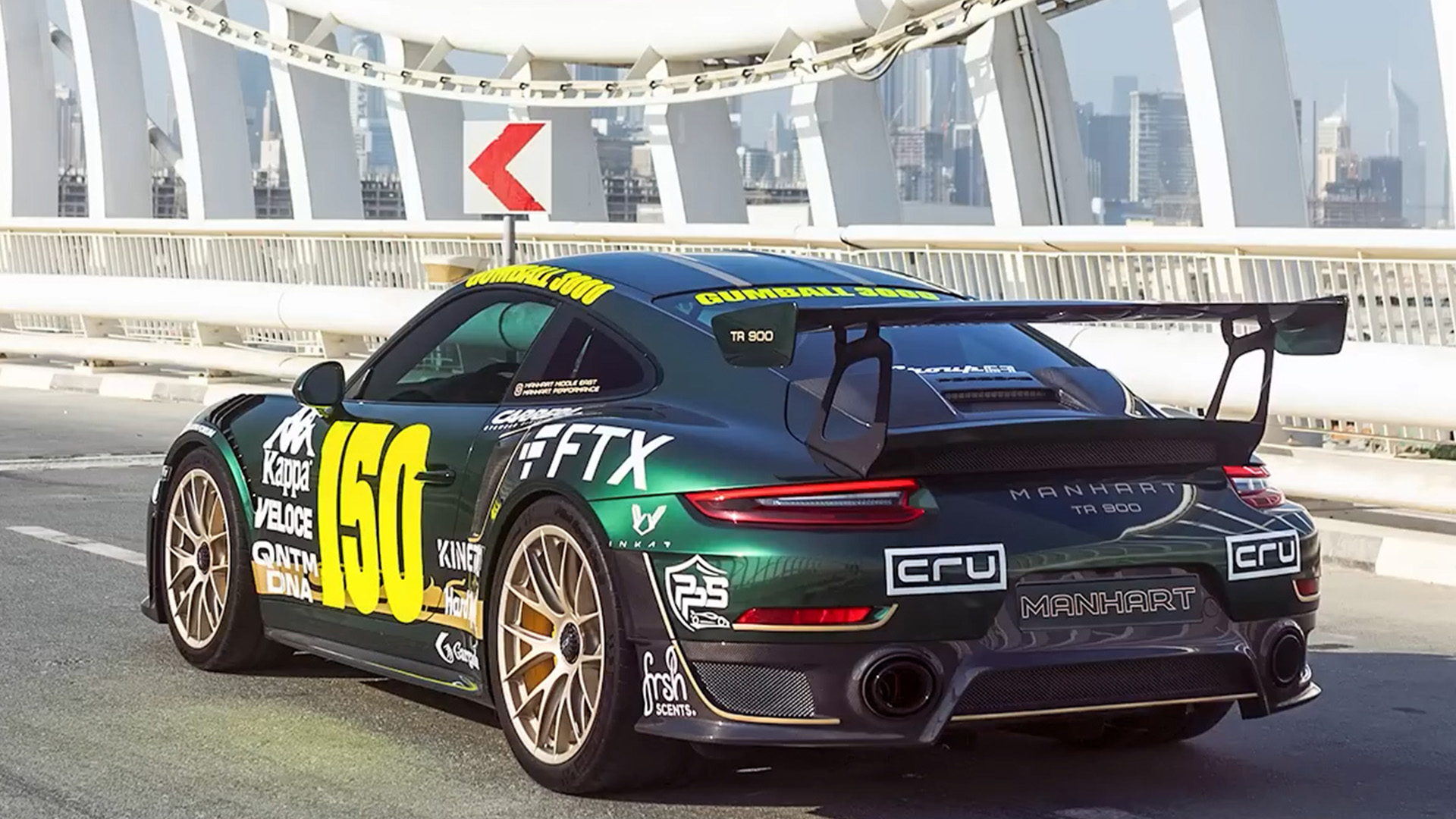This Porsche TR 900 became the ultimate Gumball 3000 rally machine