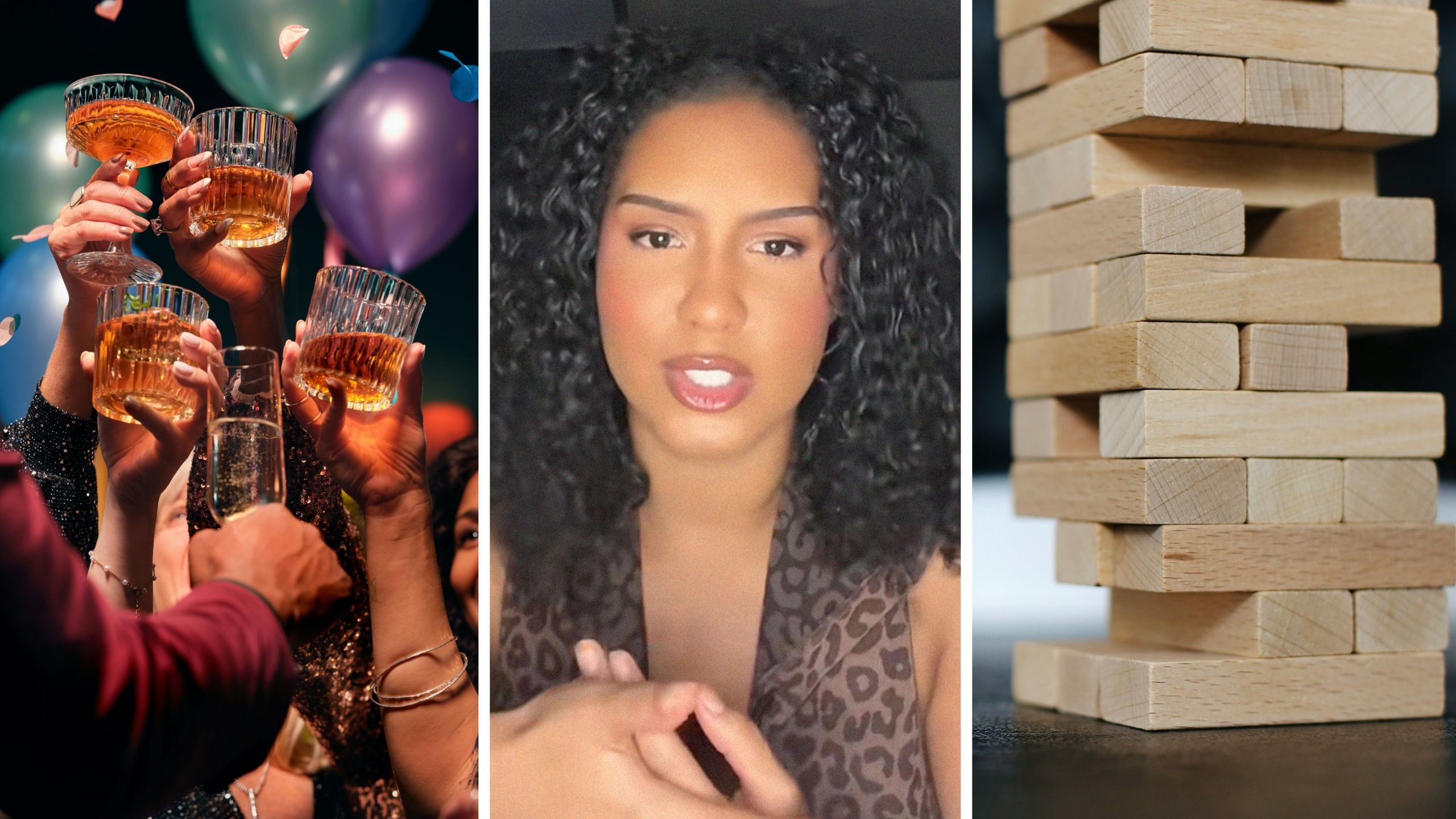 We brought Twister, Uno. We wrote things on the Jenga: Arizona dancers ...