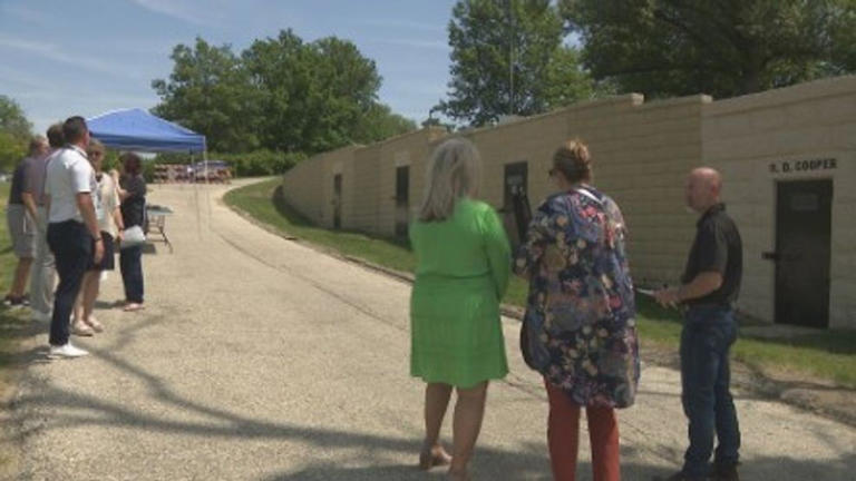 Restored crypt wall preserves Oak Shade Cemetery’s 1840s history for ...