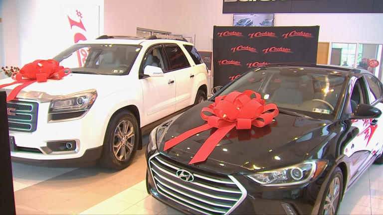 New opportunities: Local car dealership donates vehicles to families in ...