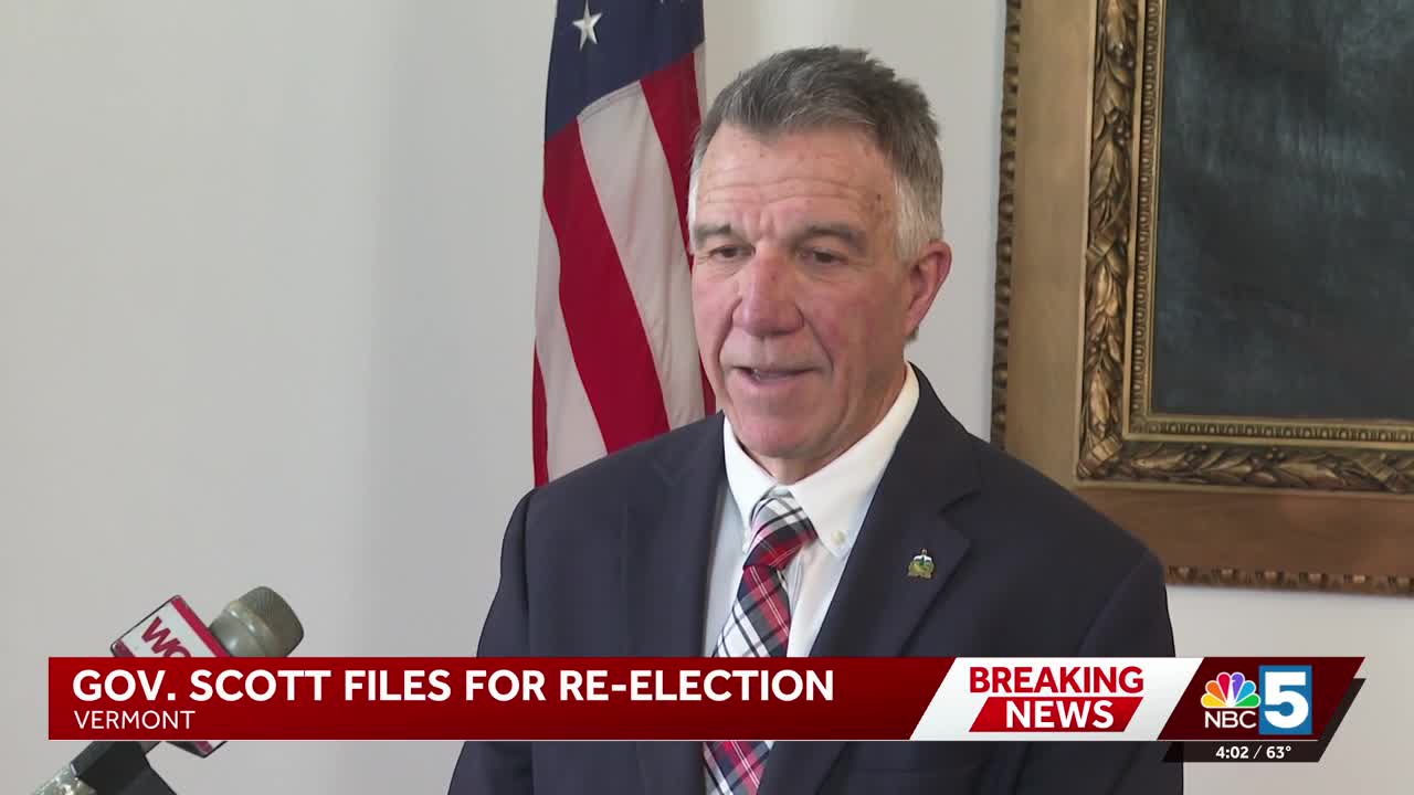 Phil Scott to run for reelection