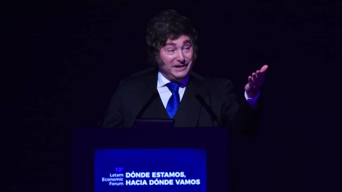 Milei redobló sus ataques a la política y defendió el rumbo económico ...