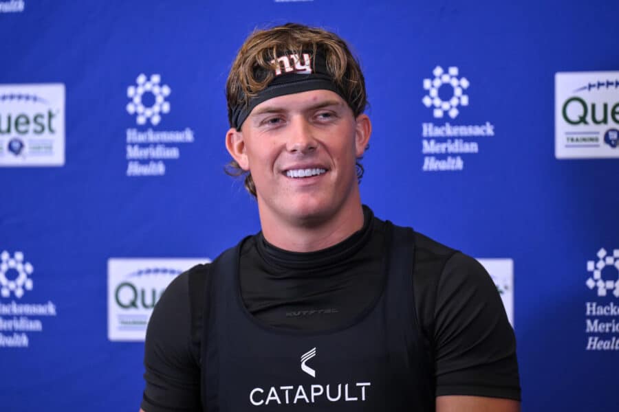 Giants locker room reportedly addressed Jaxson Dart’s Trump rally ...
