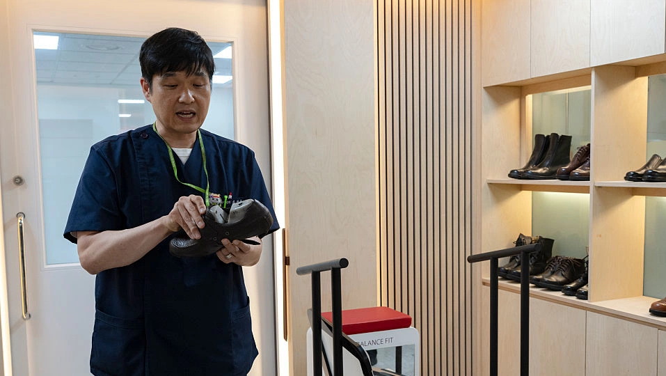 Experts highlight footwear's role in easing back pain