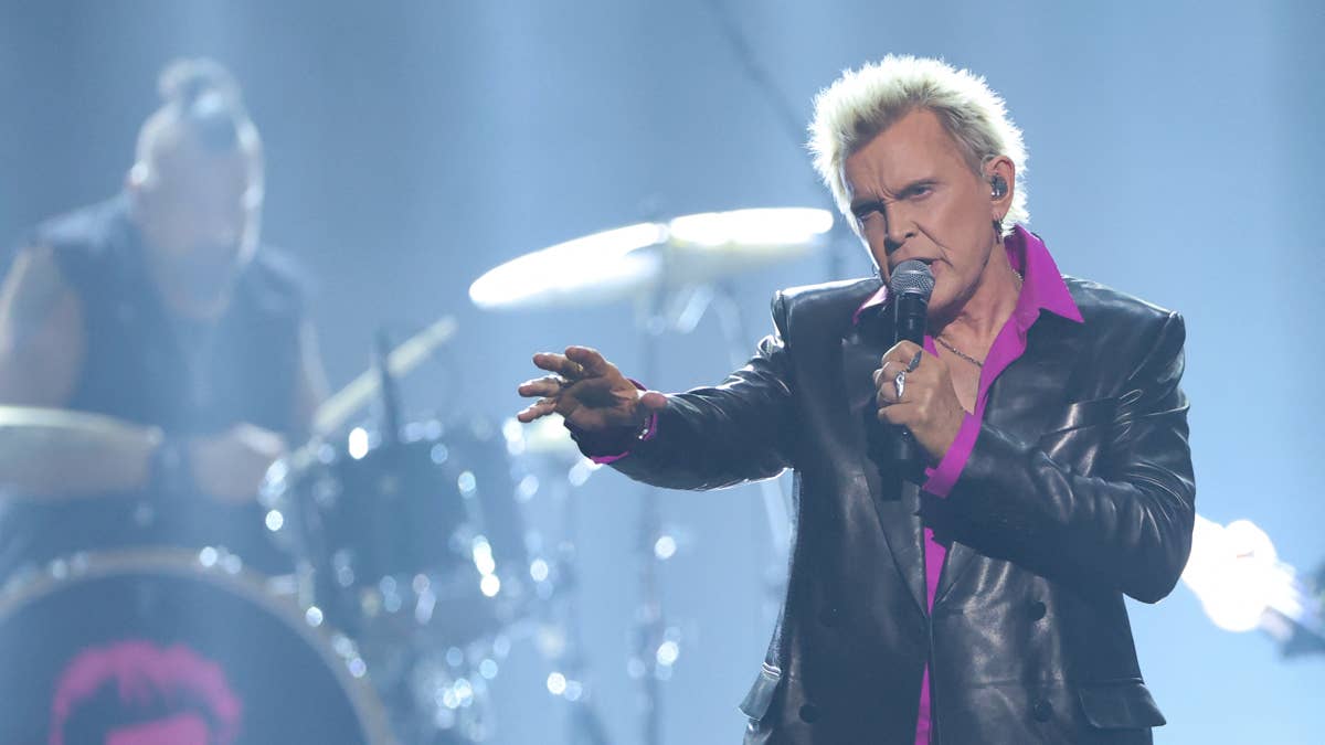 Billy Idol makes historic AMA debut at 70, receives lifetime ...