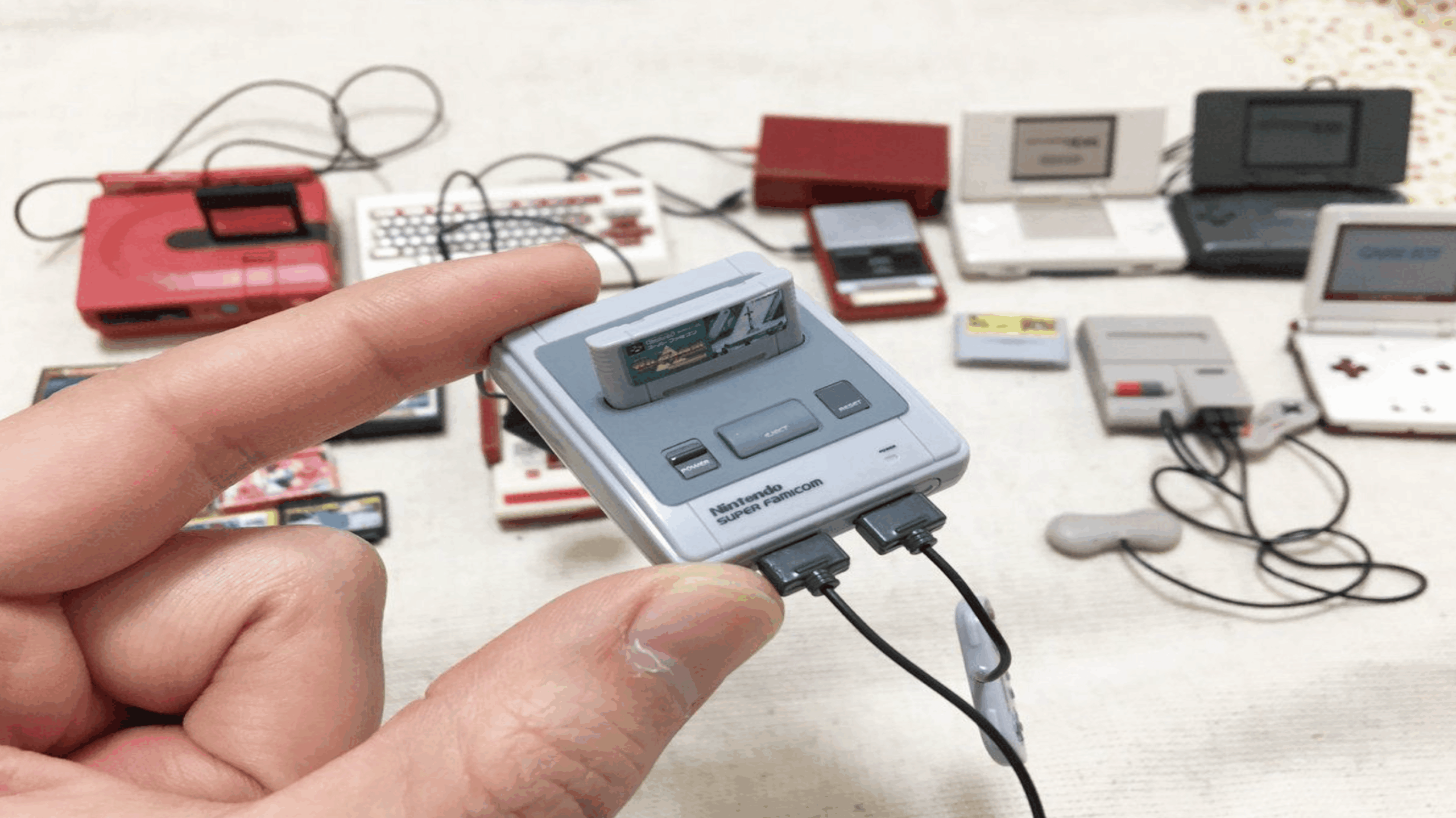 &20 Tiny Console That Are Somehow Cuter Than the Real Thing