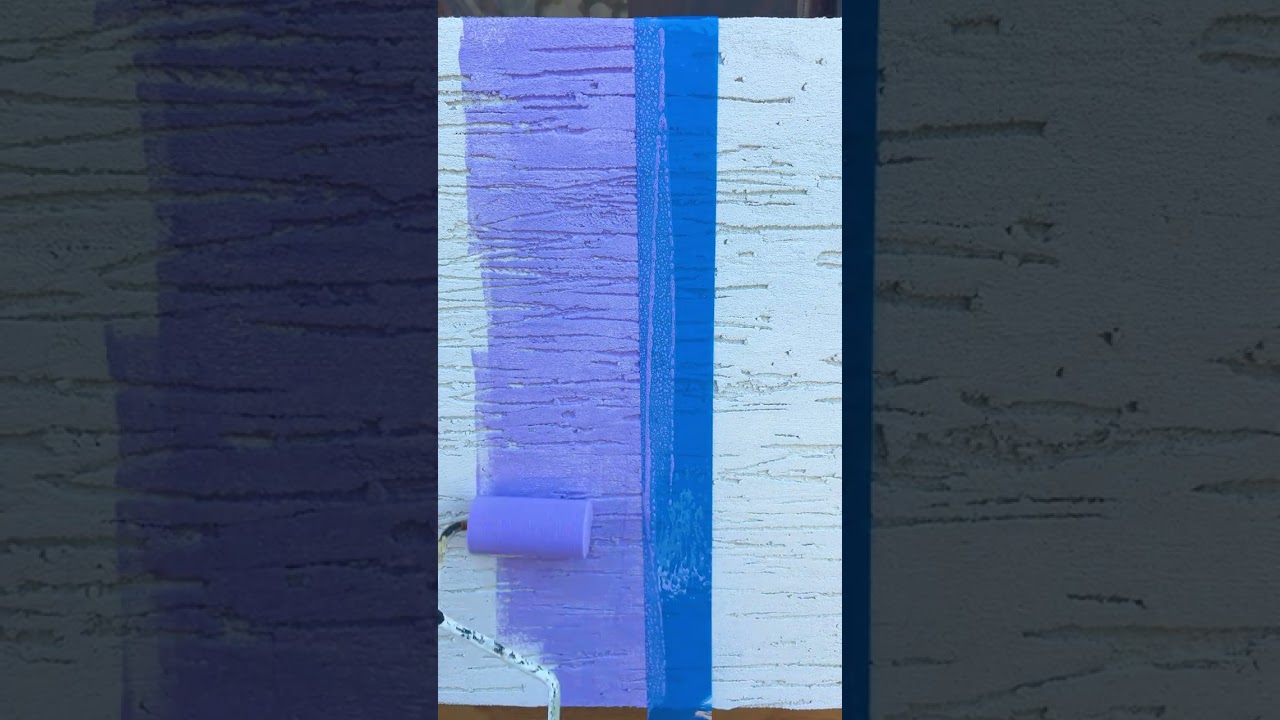 Perfect paint lines on textured walls every time 🎨