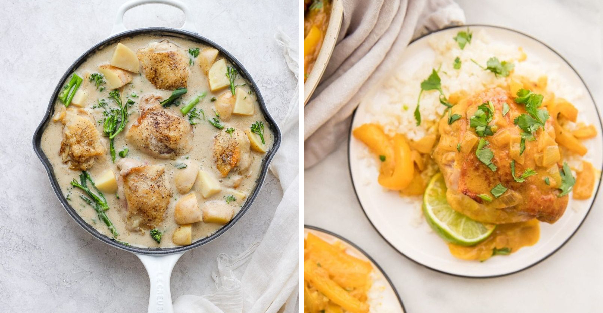 19 skillet meals made without cream or cheese