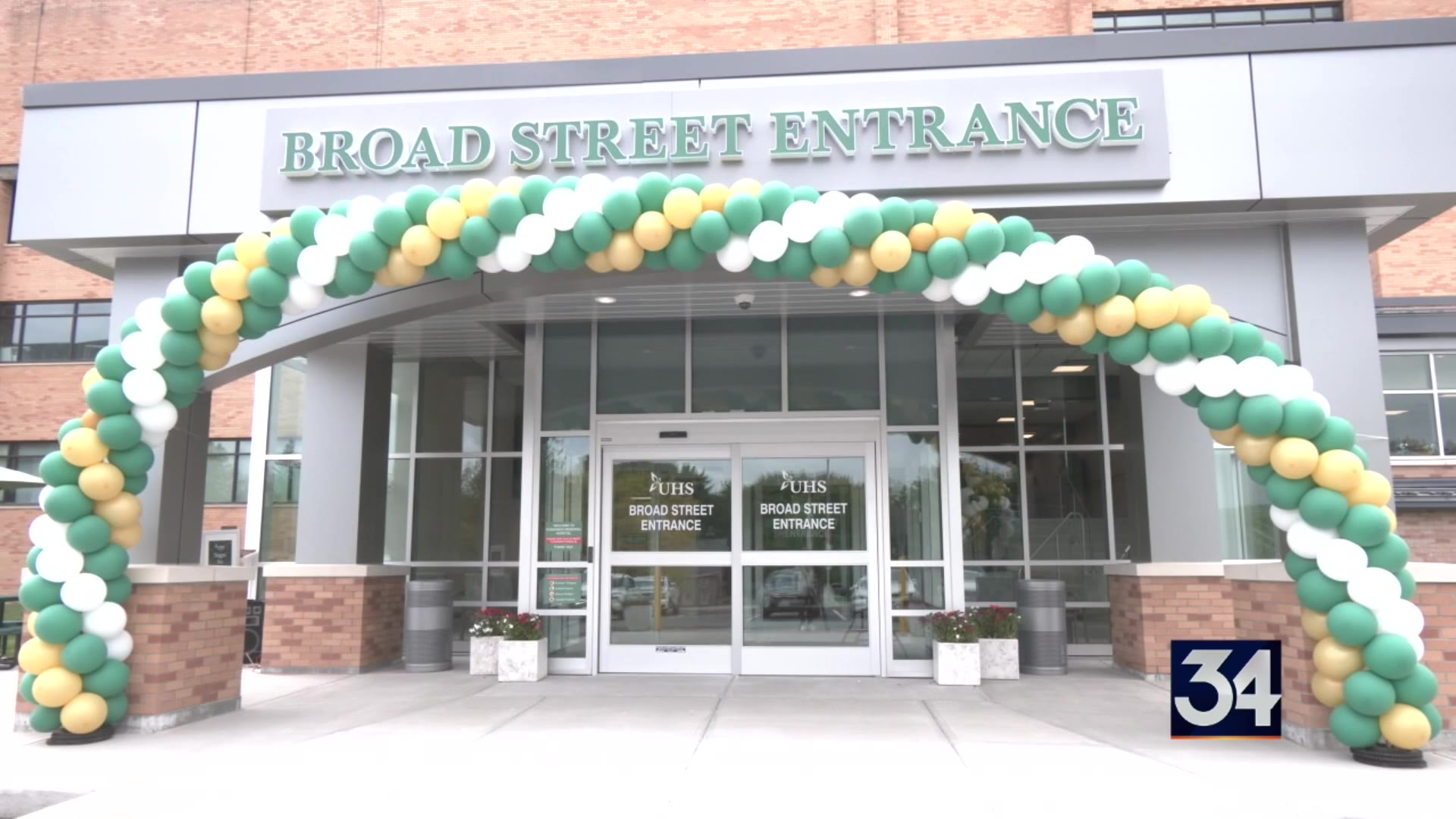 UHS Chenango opens new Broad Street entrance