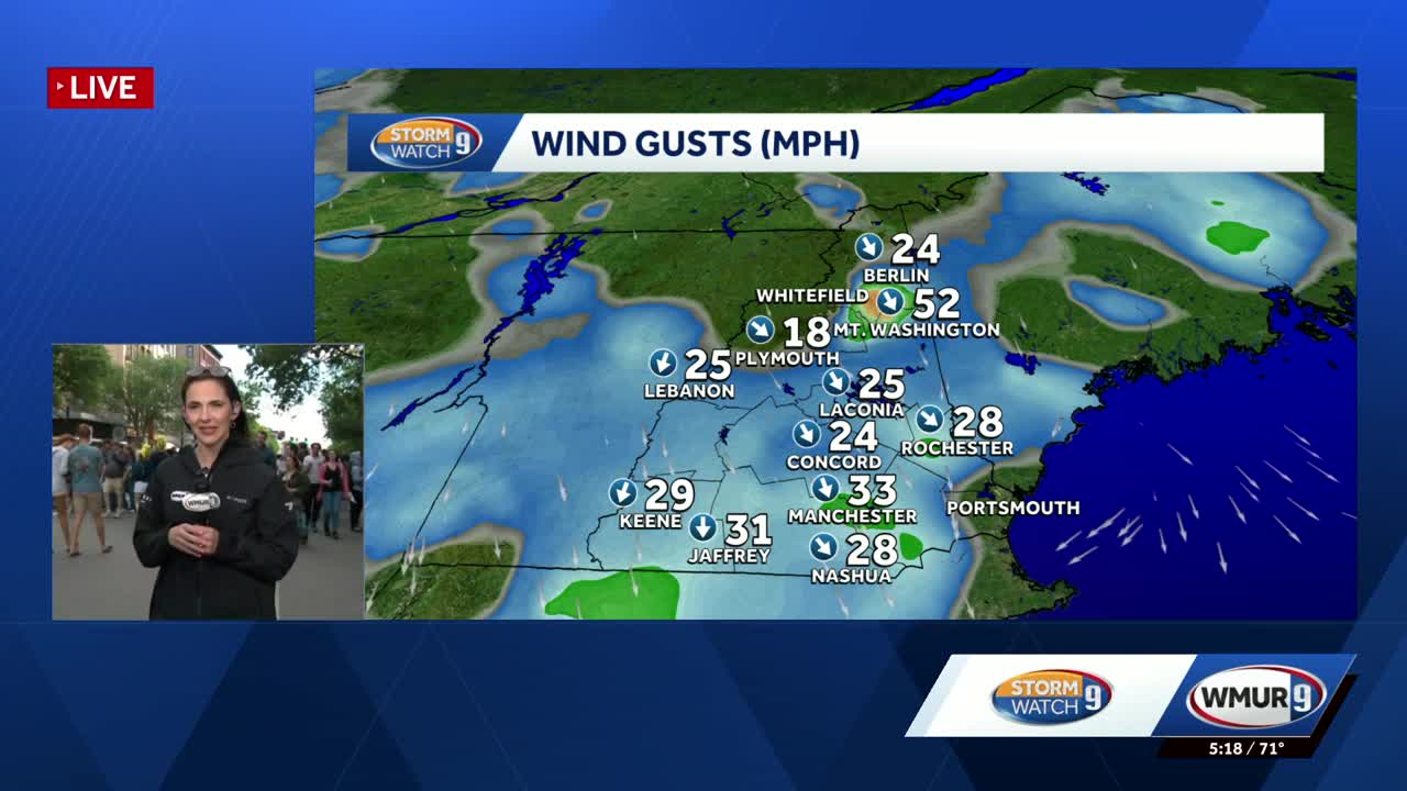 Windy conditions greet revelers at Manchester Taco Tour