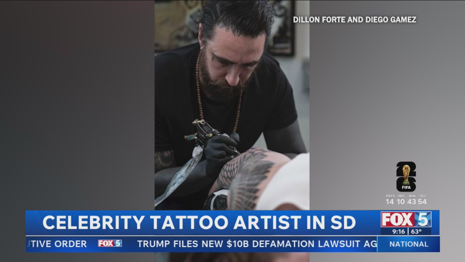 Tattoo artist Dillon Forte brings sacred geometry to San Diego
