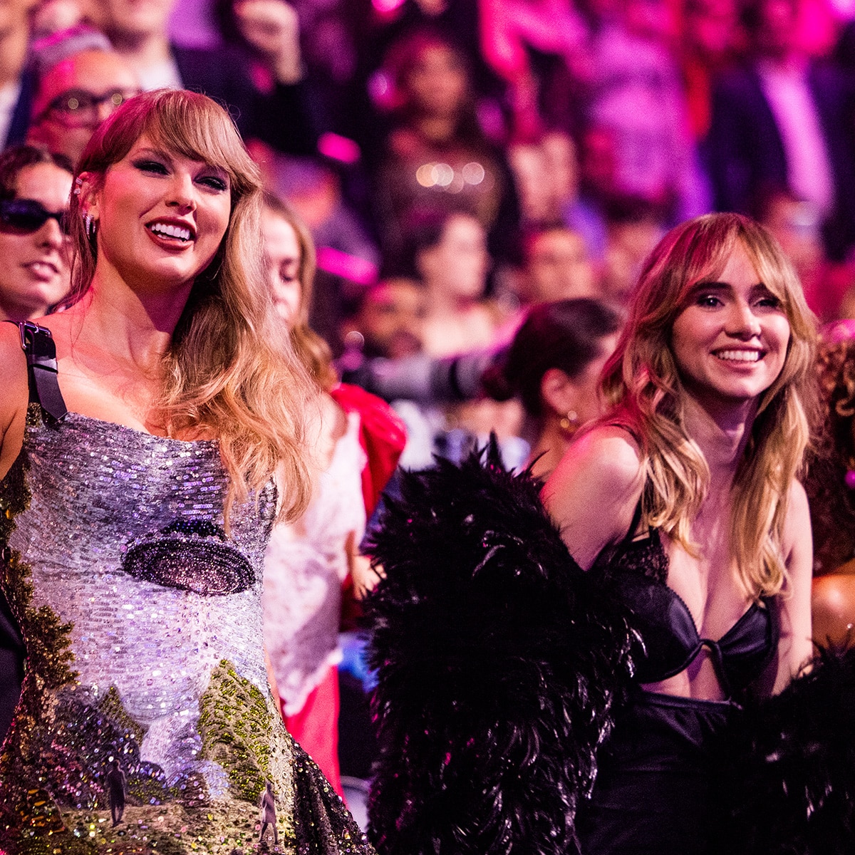 Suki Waterhouse teases Taylor Swift, Travis Kelce’s wedding attendance