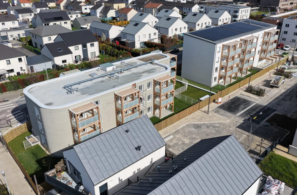 France just built Europe's largest 3D-printed apartment complex in 34 days