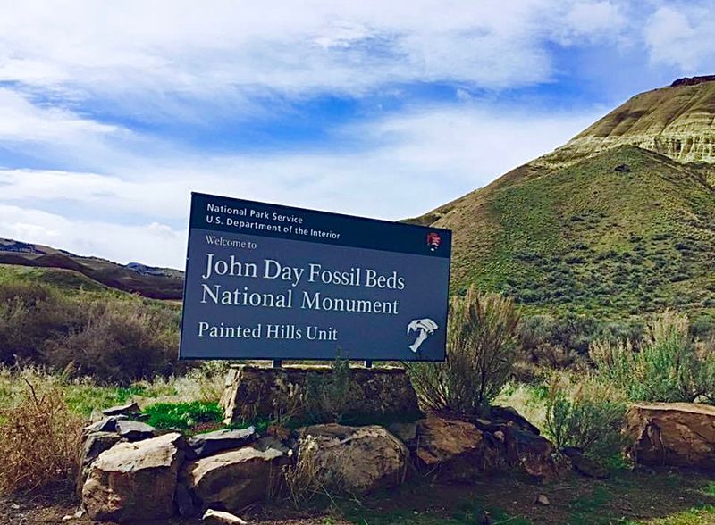 Oregon’s Painted Hills look like Mars, until you touch them and realize ...
