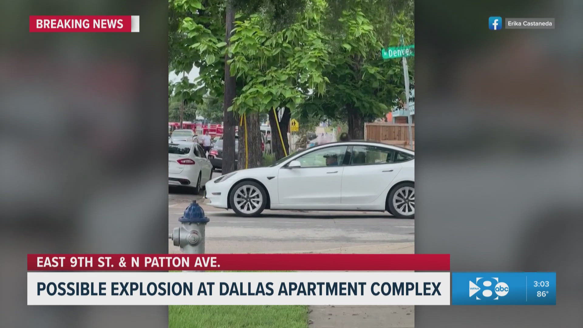 Dallas apartment explosion: Scenes from the neighborhood