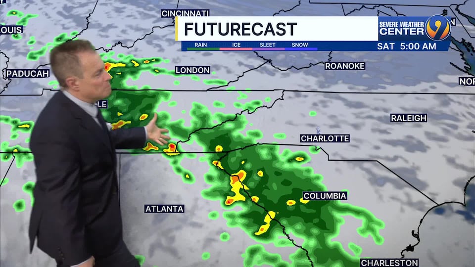 Thursday afternoon's forecast update with Chief Meteorologist John Ahrens
