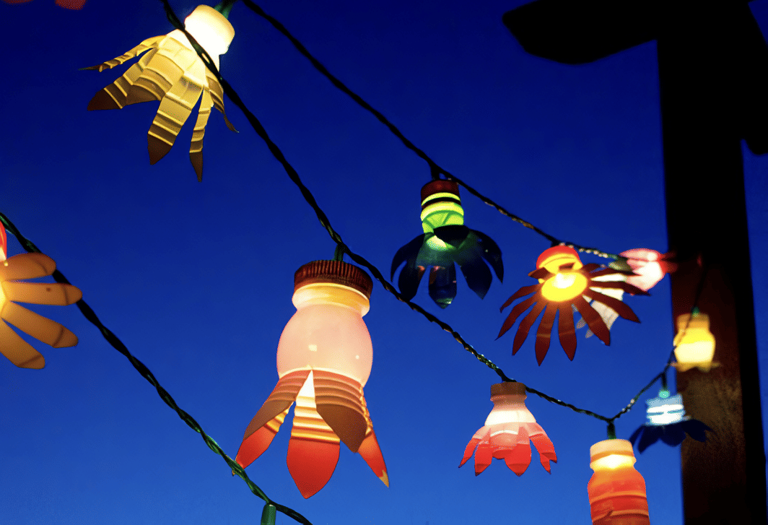 5 cara membuat lampion dari botol bekas, sederhana dan murah