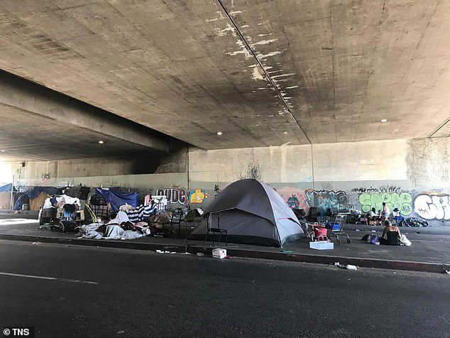 LA mayoral hopeful rails against homelessness