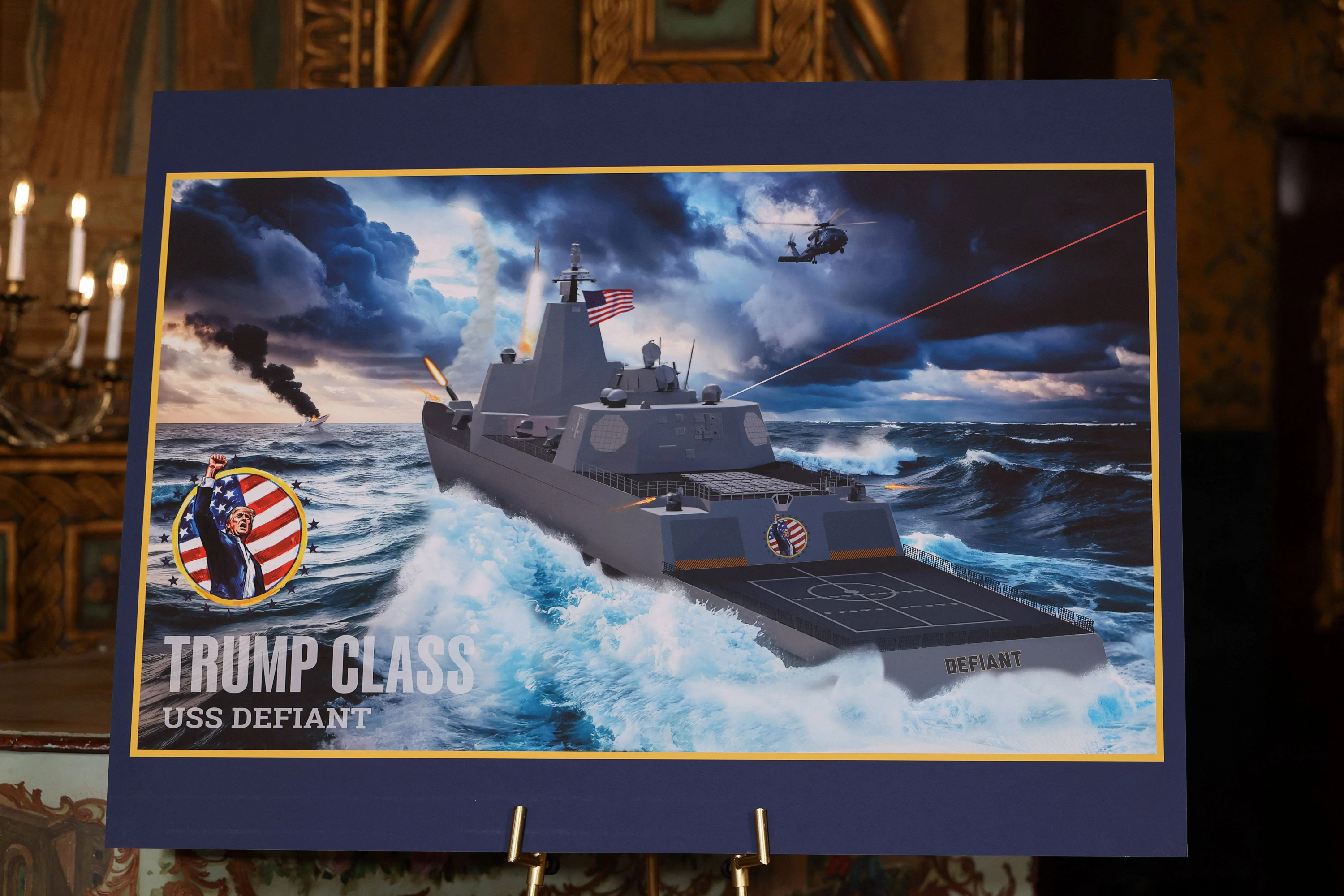 „Goldene Flotte“: Kongress bremst Trumps neue Kriegsschiffe aus