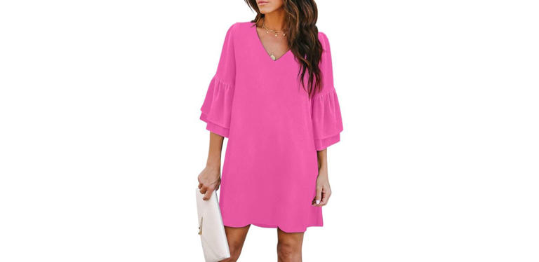 Amazon has a ton of dresses perfect for a summer wedding