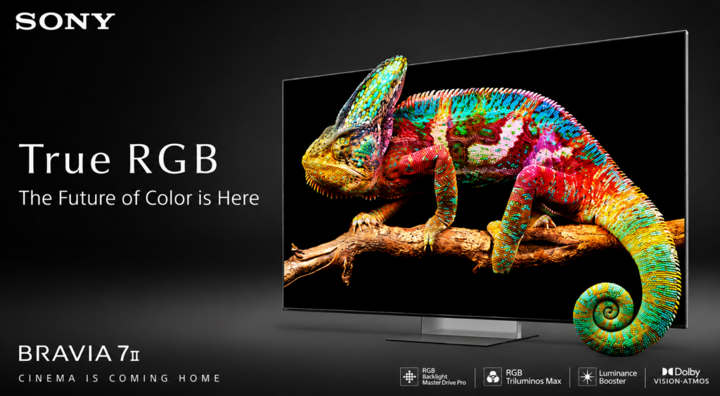 Sony’s new Bravia 7 II TVs combine True RGB visuals with AI-powered ...