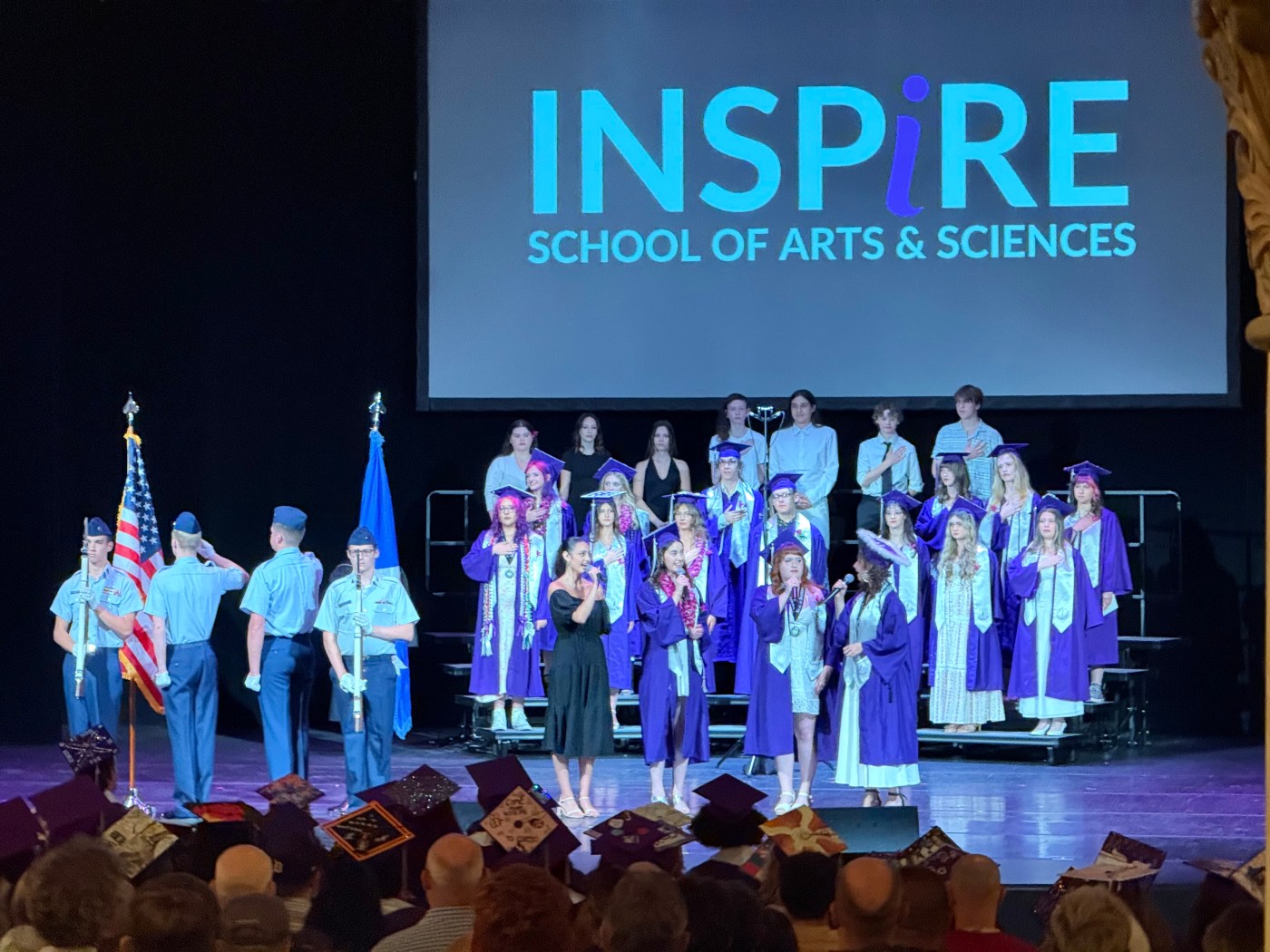 15th class graduates from Inspire School of Arts and Sciences