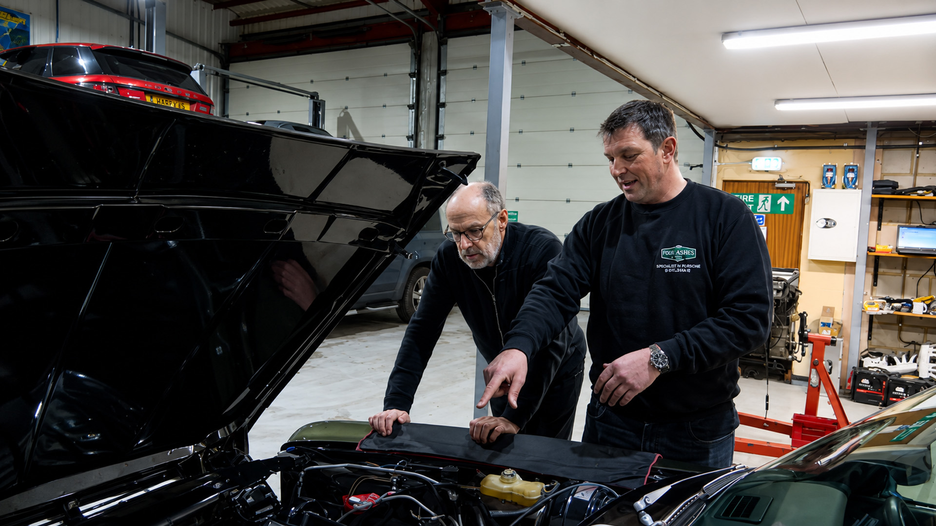 Classic Jaguar XJC back in workshop for new injection system