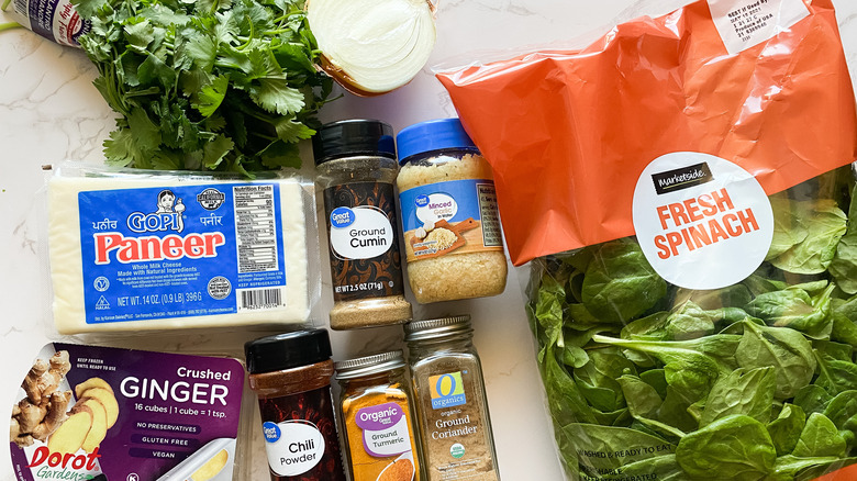Simple palak paneer recipe
