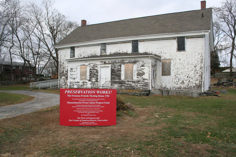 Preservation efforts ramp up as Swansea Friends Meeting House is named ...