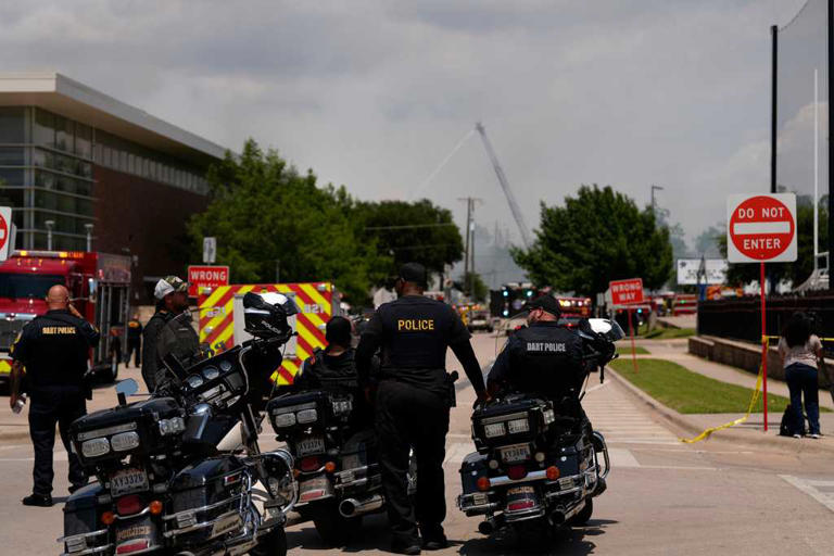 Crews in Dallas search for missing after massive apartment fire leaves ...