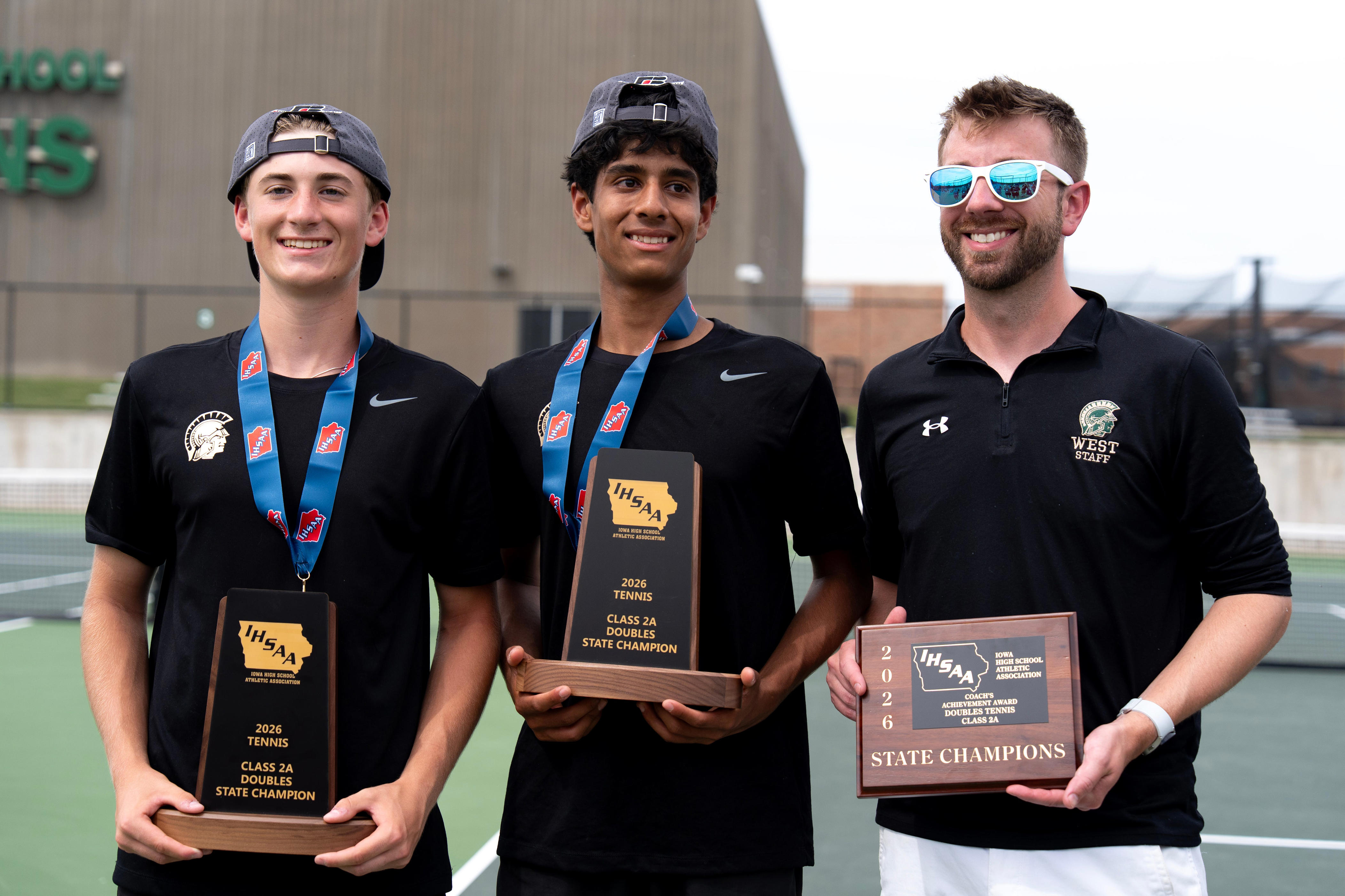 Feehan, Feagler take home Iowa high school tennis state titles