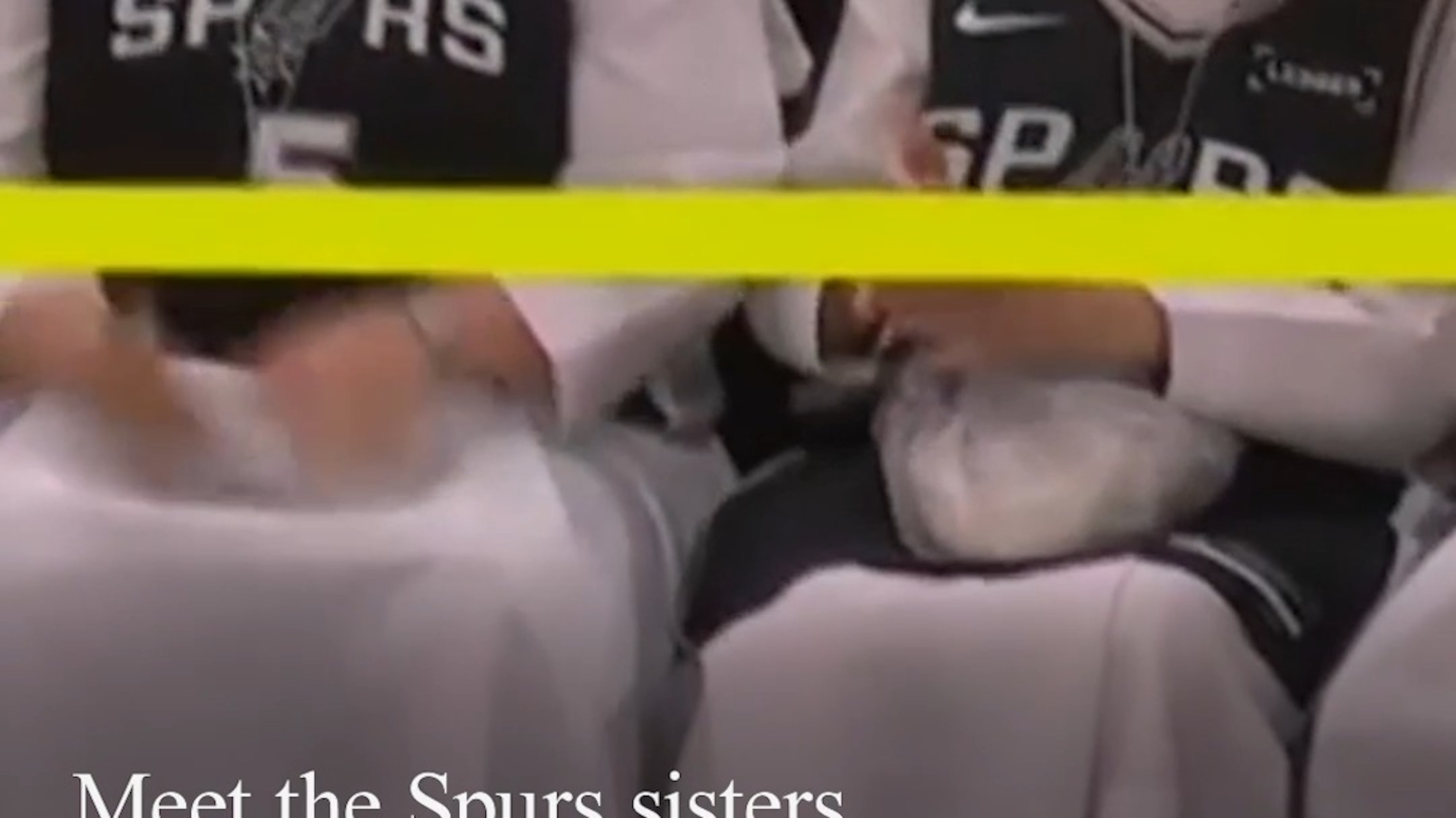 Meet the Spurs sisters cheering on San Antonio
