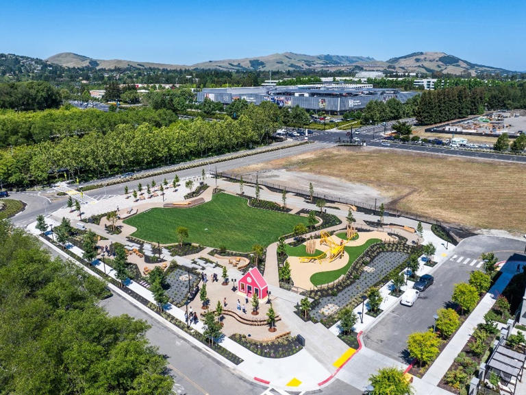 San Ramon opens new Heritage Park with giant ‘Little Big House’ art ...