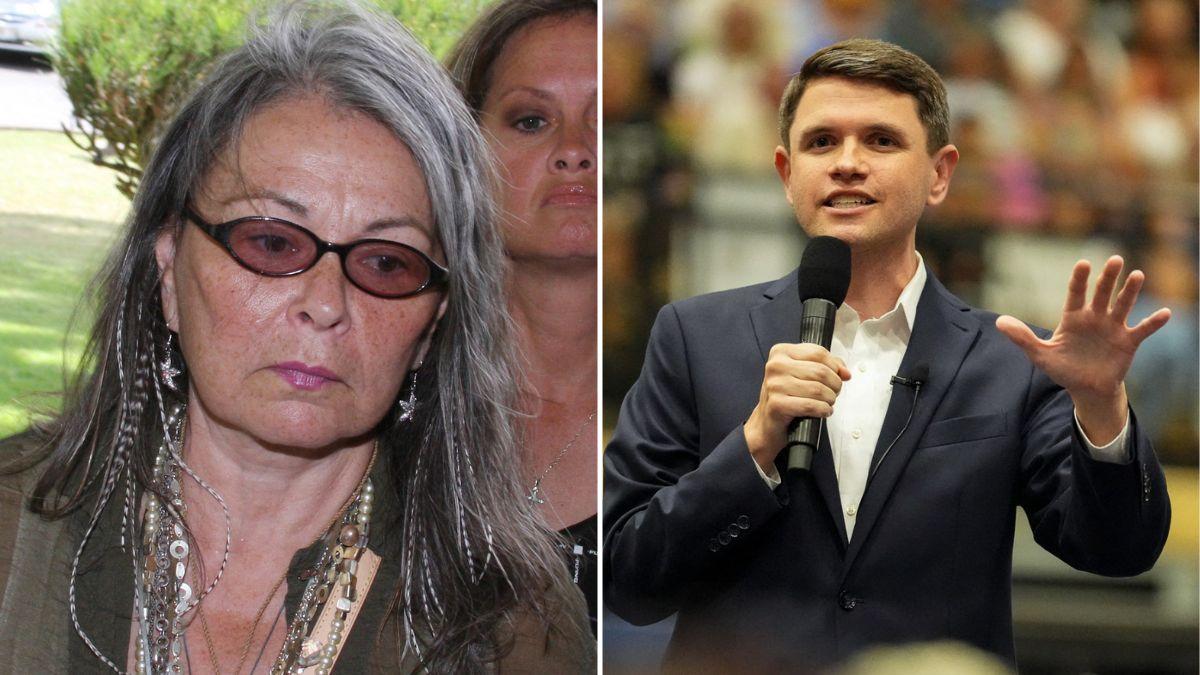 Roseanne Barr makes lewd comment at top Democrat
