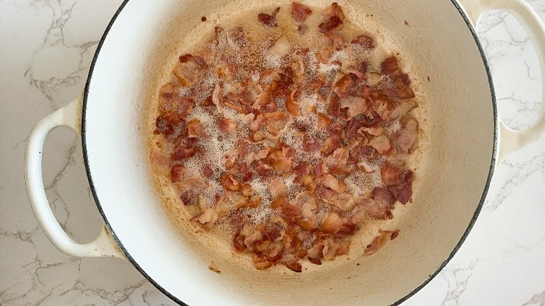 Braised bacon collard greens recipe