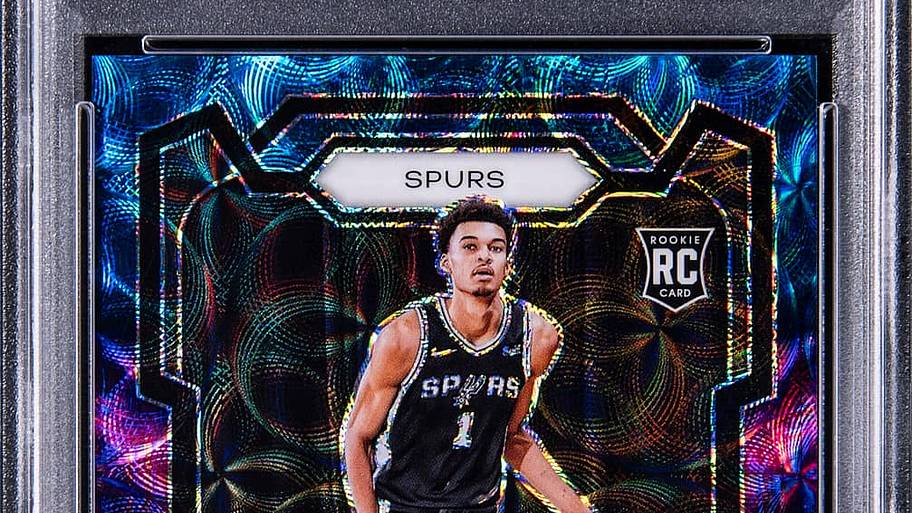 Victor Wembanyama rookie card breaks nebula record